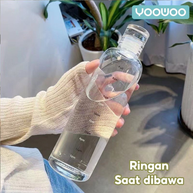 Jual YooWoo Botol Minum Transparan | Shopee Indonesia