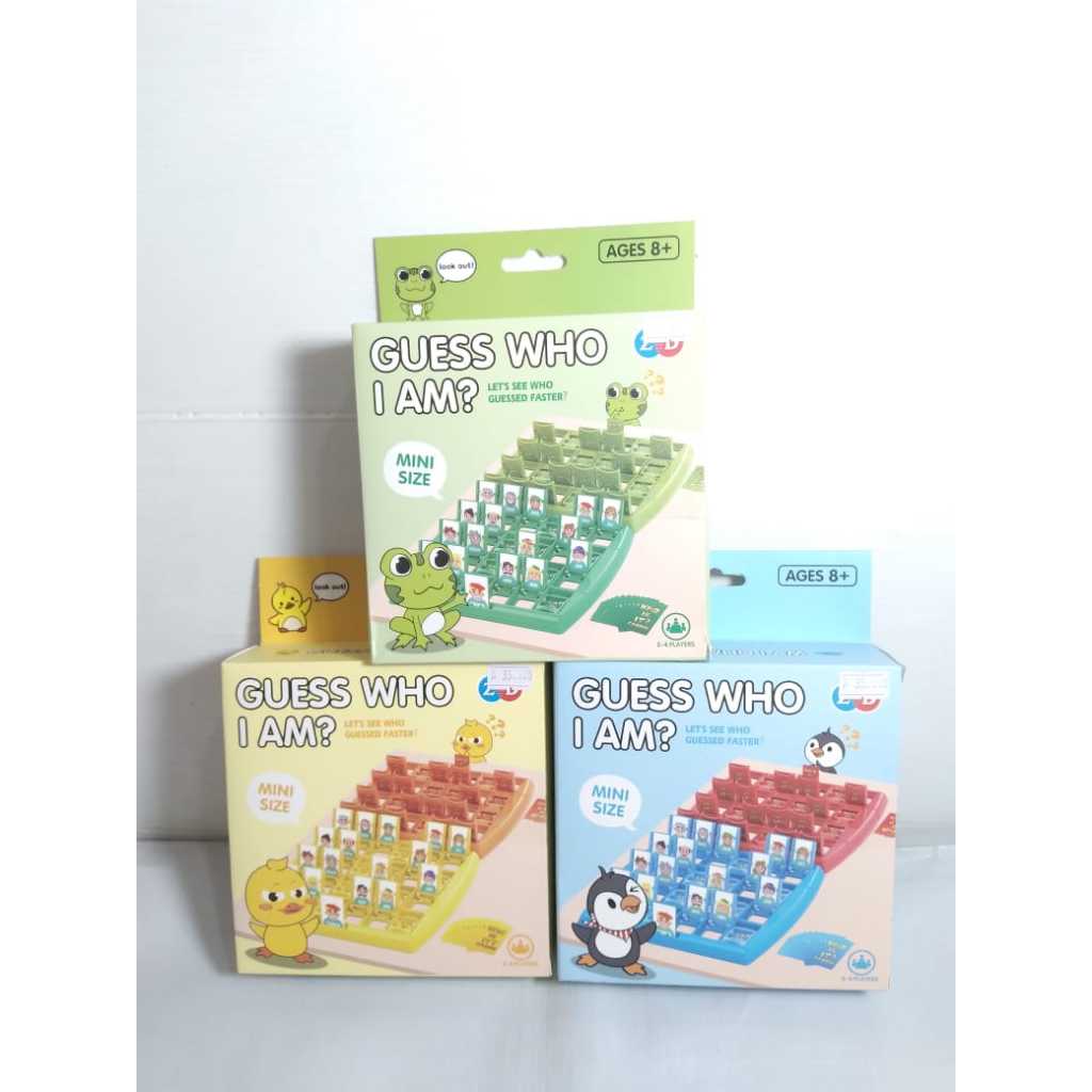 Jual Mainan Anak Guess Who Mini Game | Shopee Indonesia