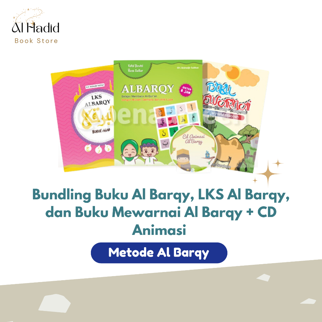 Jual Bundling Buku Metode Al Barqy Pandai Belanjar Cepat Membaca ...