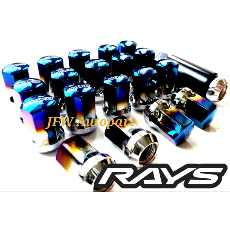 Jual Mur baut Rays Official 32mm lug nut mur roda velg racing | Shopee ...