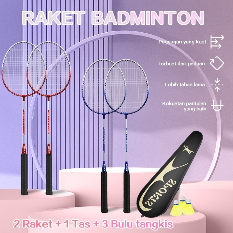 Jual RAKET BULU TANGKIS ISI 1 FREE BAG/Raket Bulutangkis /KOK ...