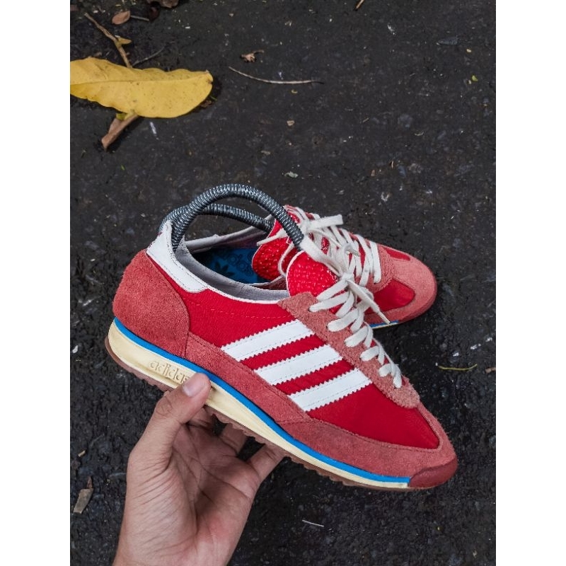 Jual ADIDAS SL72 RED SECOND | Shopee Indonesia