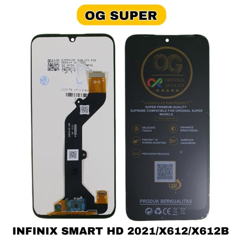 Jual lcd ts infinix smart HD 2021/X612/X612B | Shopee Indonesia