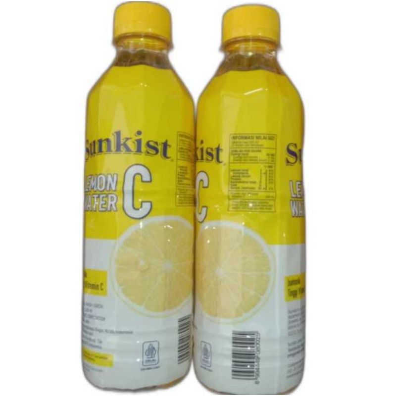 Jual Sunkist Lemon Water C 330Ml, Sunkist Orange Water C 330Ml | Shopee ...