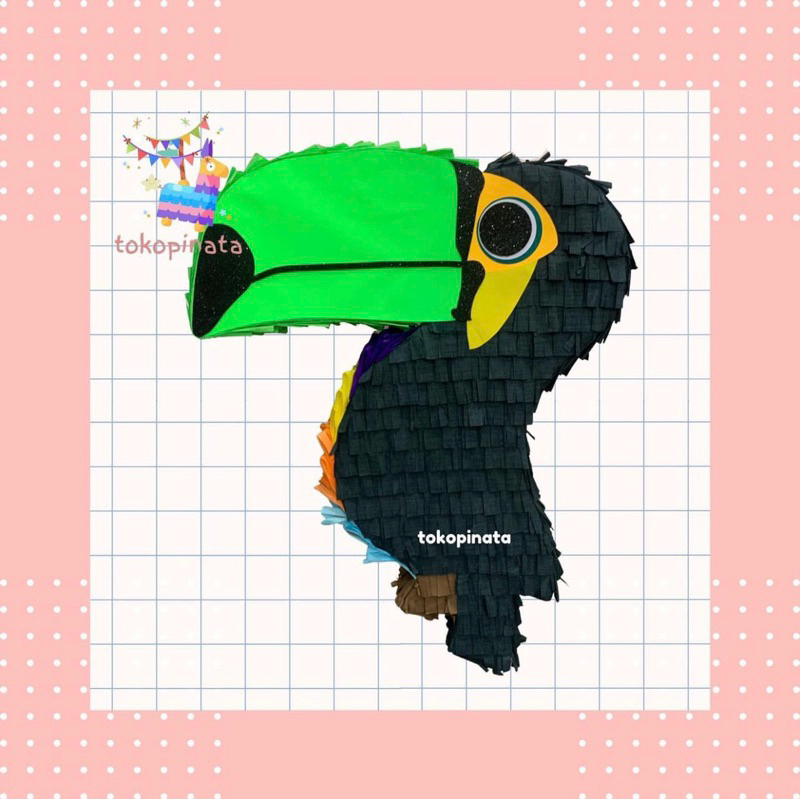 Jual Pinata Pukul Toucan / Pinata Toucan / Pinata Burung Pelatuk ...