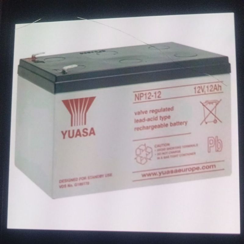 Jual Baterai Yuasa 12v, 12ah | Shopee Indonesia