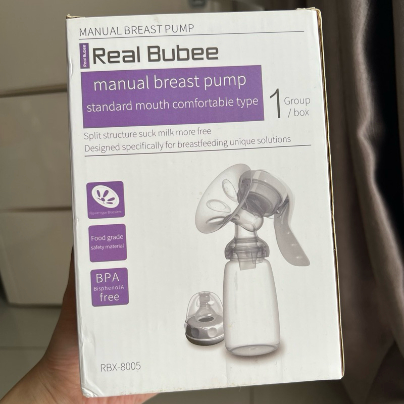 Jual Real Bubee Manual Breast Pump (PRELOVED) | Shopee Indonesia