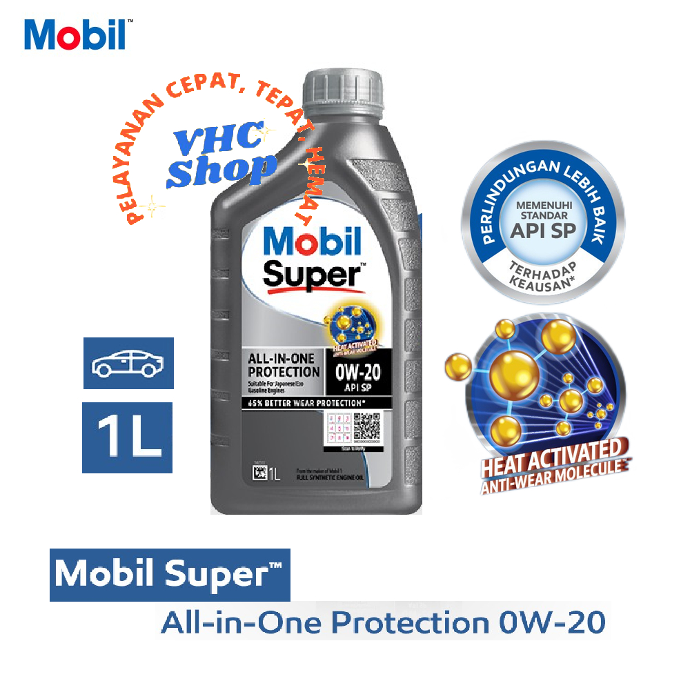 Jual Oli Mesin Mobil Super 0w20 AIO All in One Protection API SP SAE 0W-20 Oli Mesin Full ...