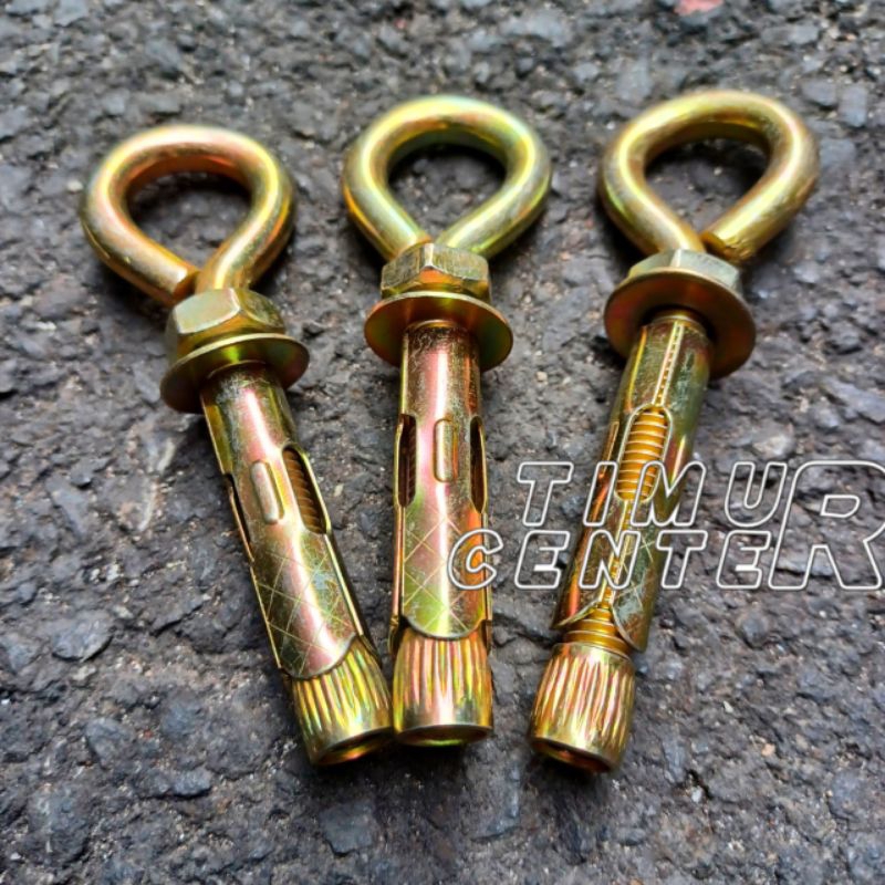 Jual Eye Anchor Dynabolt 6mm 8mm 10mm 12mm 16mm Gantungan Hook Tanam ...