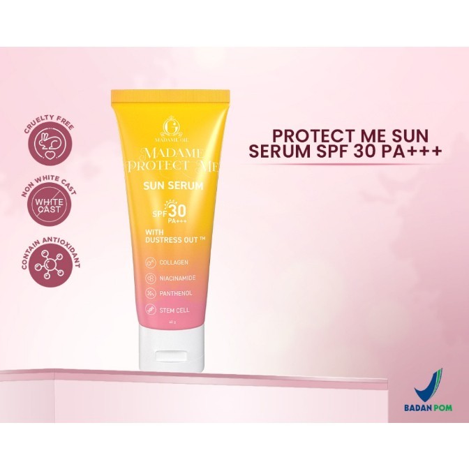 Jual Madame Gie Madam Protect Me Sun Serum Sunscreen SPF 30 PA ...