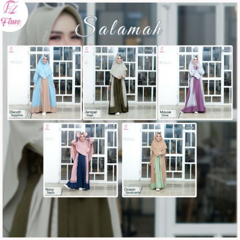 Jual Salamah set by Fauzhijab | Shopee Indonesia