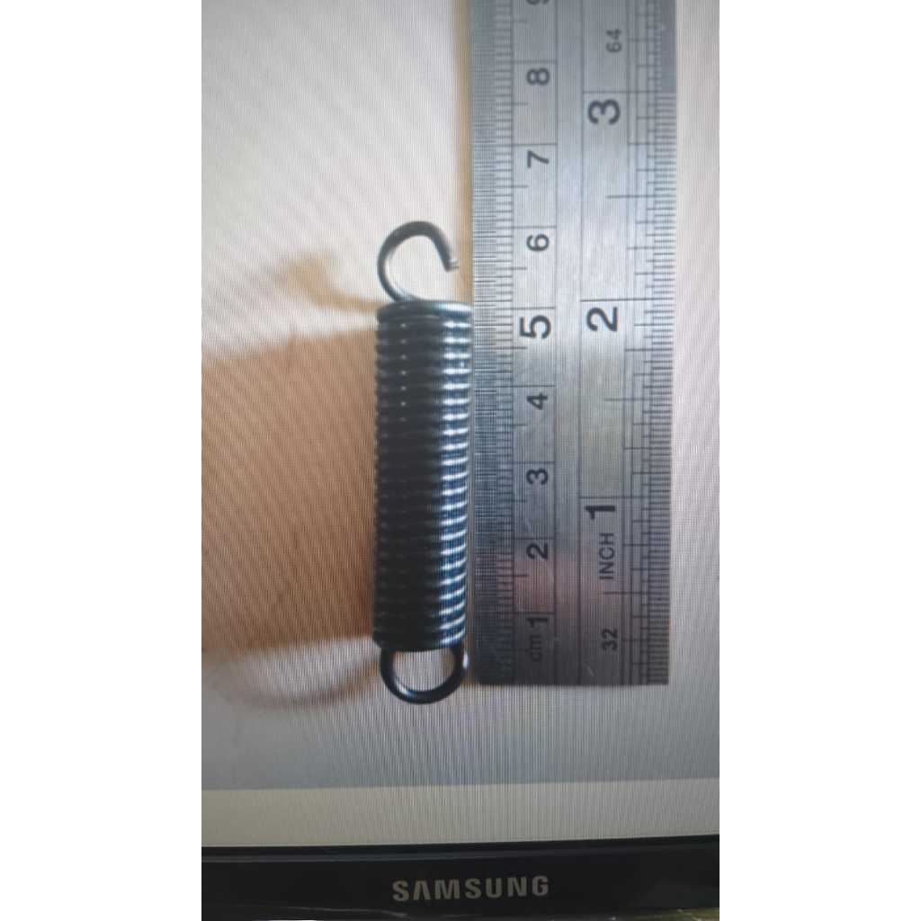 Jual Per Spring Tarik Baja Kawat 1,5 mm OD 10 mm LB 45 mm LT 60 mm ...