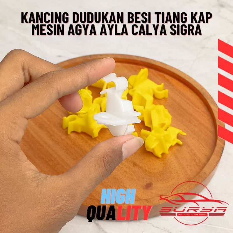 Jual Kancing Dudukan Besi Tiang Kap Mesin Agya Ayla Calya Sigra ...