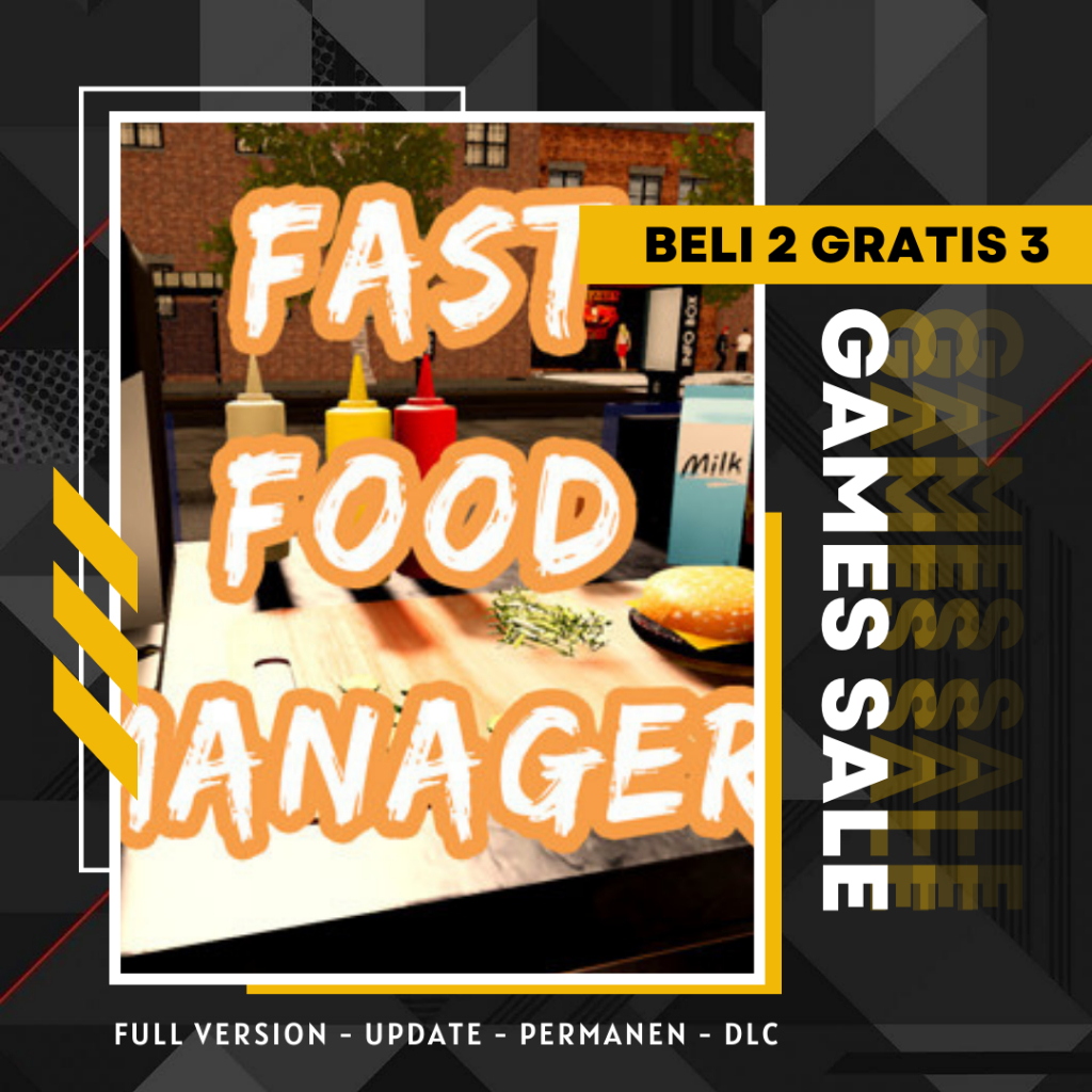 Jual FAST FOOD MANAGER - GAME PC - GAME LAPTOP - PC GAMES | Shopee ...