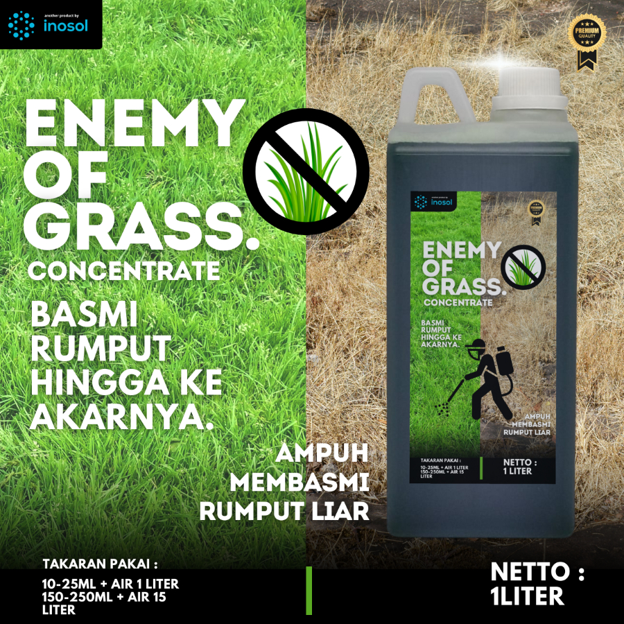 Jual INOSOL Basmi Rumput Liar 1 Liter | Basmi rumput Liar | Obat Rumput ...