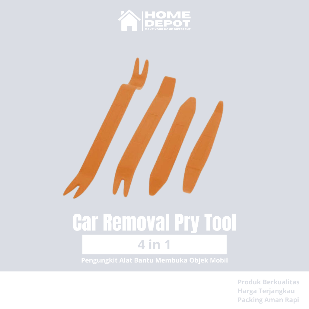 Jual Car 4 in 1 Removal Pry Tool Pengungkit Alat Bantu Membuka Objek ...