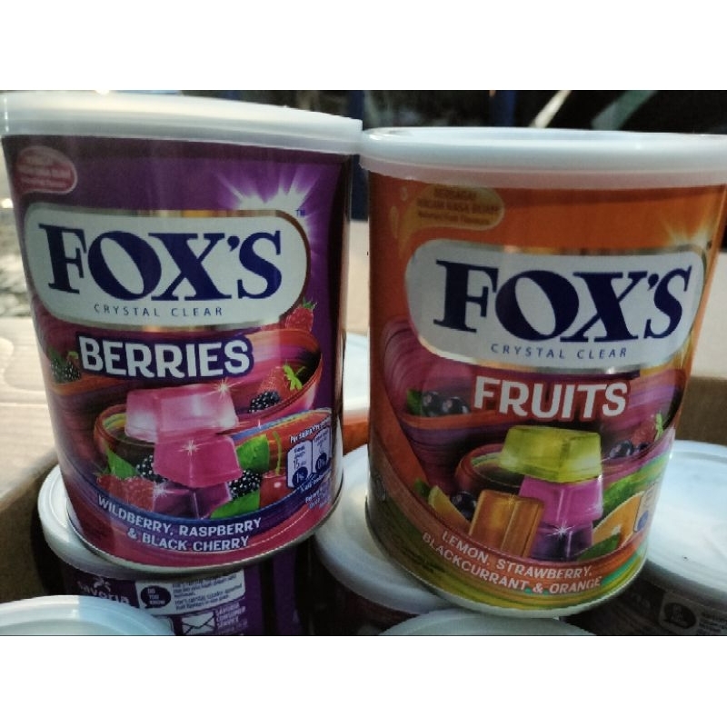 Jual Permen fox's 180g rasa fruit dan berries | Shopee Indonesia