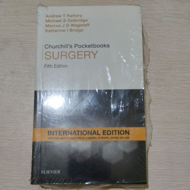 Jual Buku Kedokteran Churchill S Pocketbooks Surgery Fifth Edition Internasional Edition ...