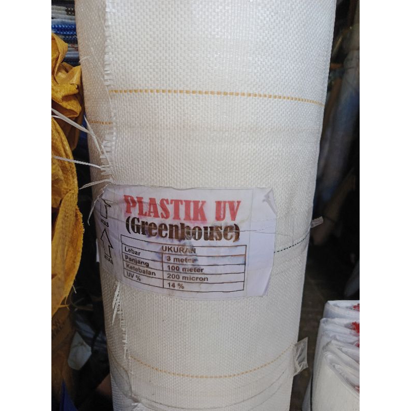 Jual Plastik UV 200 micron bidang 3 meter | Shopee Indonesia