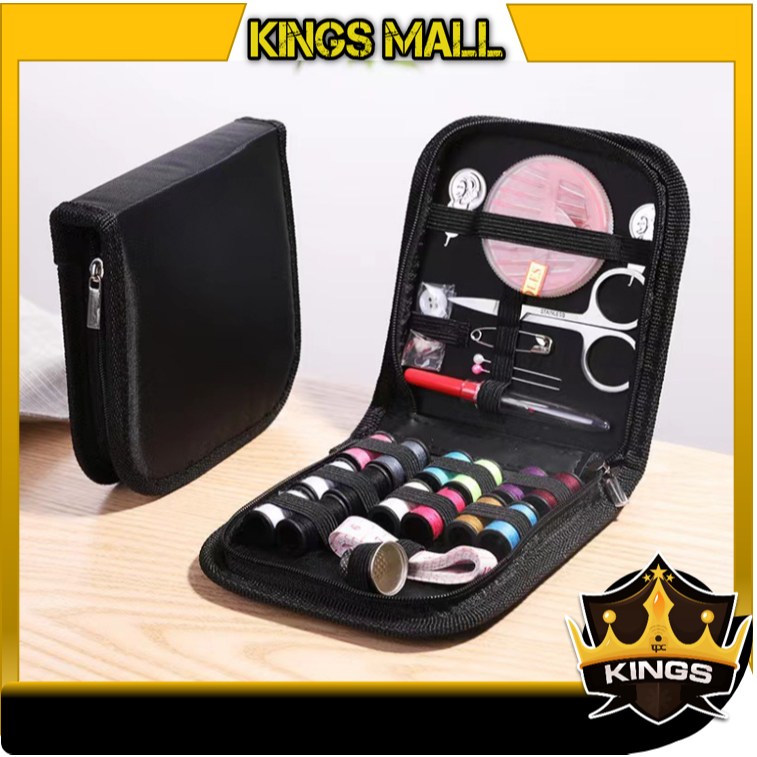 Jual KINGs - 6198 Needle Travel Sewing Box / Set Alat Jahit 10 PCS ...