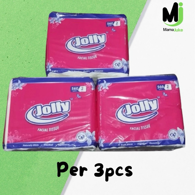 Jual PAKET 3PCS tisu JOLLY 560 (3PCS) | Shopee Indonesia