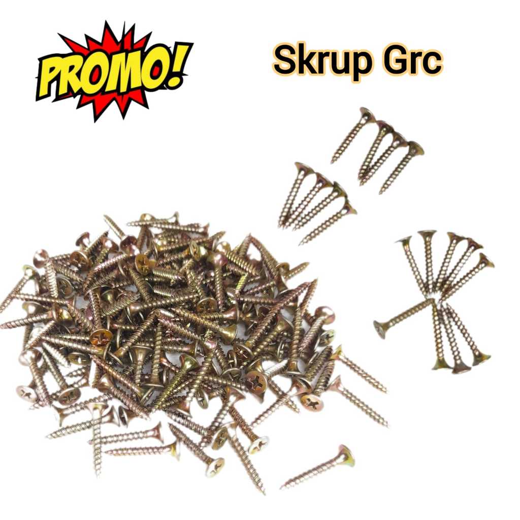 Jual Skrup Grc 1" inch Sekrup Kalsiboard Sekrup Kalsi Papan Semen ...