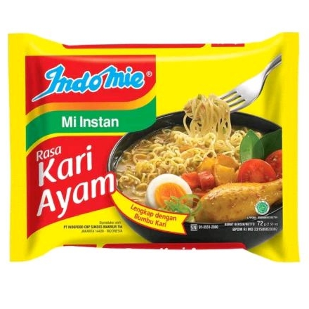Jual Indomie Rebus Rasa Kari Mie Instant 72 Gram | Shopee Indonesia