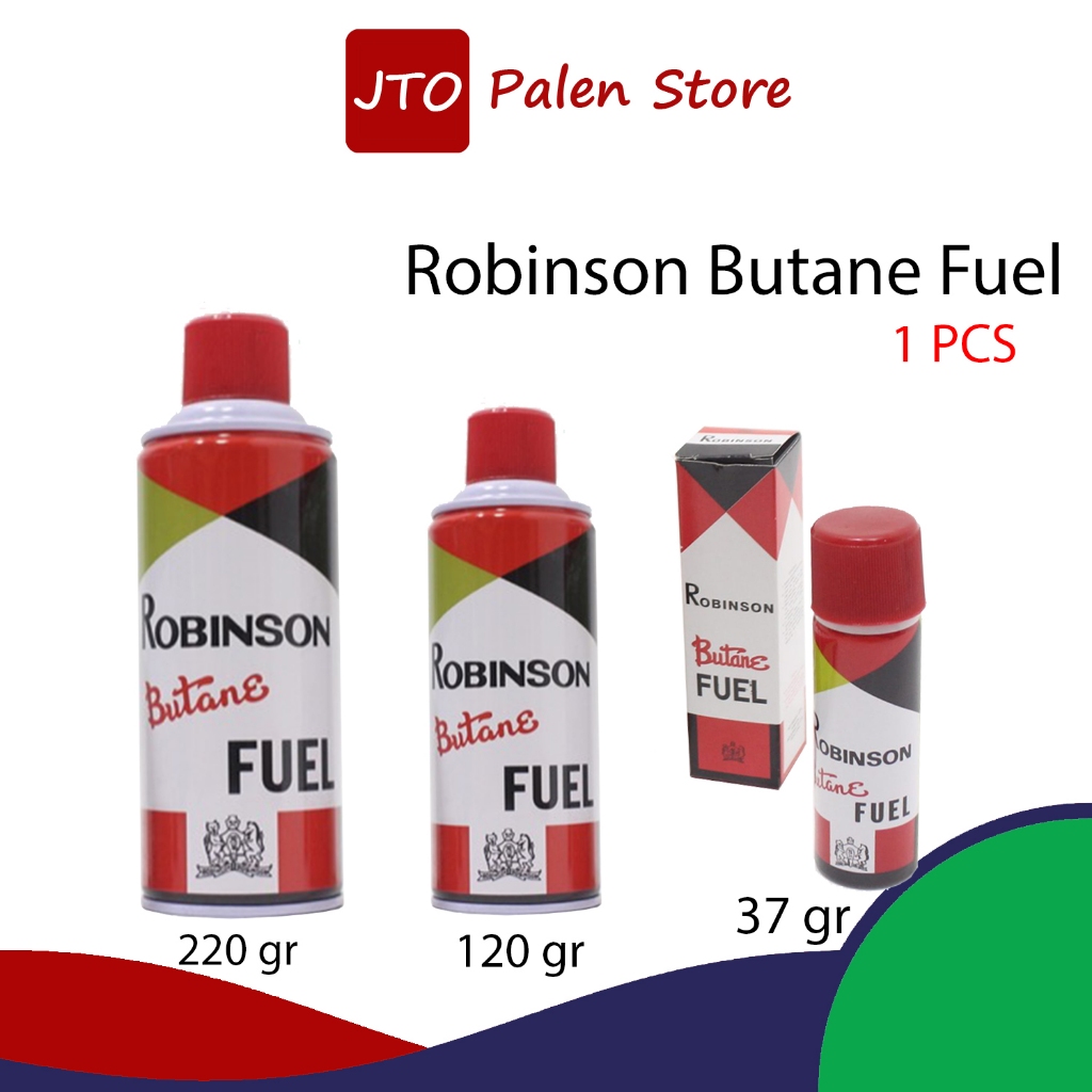 Jual Robinson Butane Fuel Gas Robinson 220 120 37 gram | Shopee Indonesia