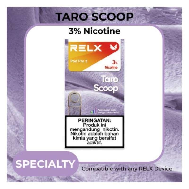 Jual RELX Pod Taro Scoop | Shopee Indonesia