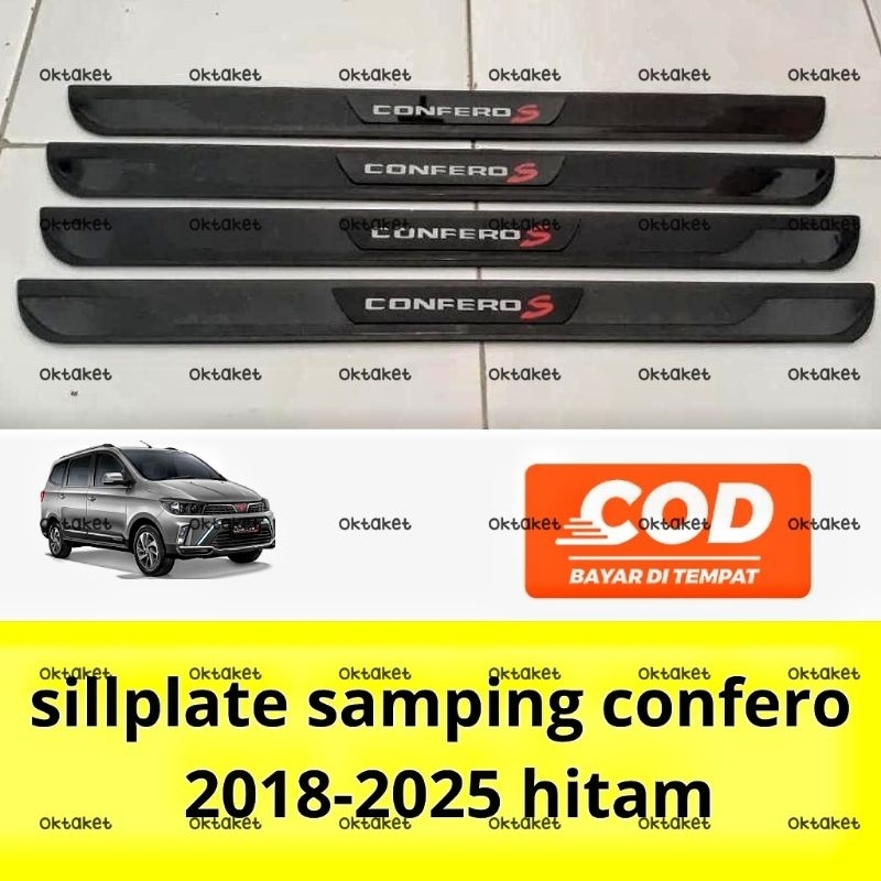Jual sillplate samping Wuling Confero 2018 2020 2021 2023 2025 hitam ...