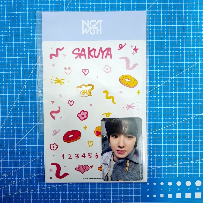 Jual Nct Wish Sticker Deco Set Sakuya Official | Shopee Indonesia