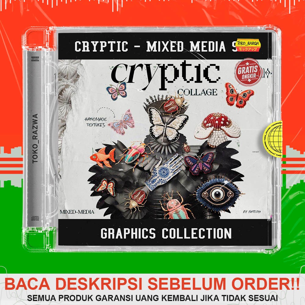 Jual 110 Graphics Collection - CRYPTIC - Mixed Media Set - 120524 | Shopee Indonesia