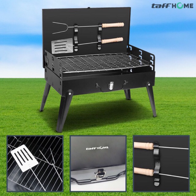 Jual Alat Panggang Arang BBQ Outdoor Grill Stove Foldable HWSK77 - Alat ...