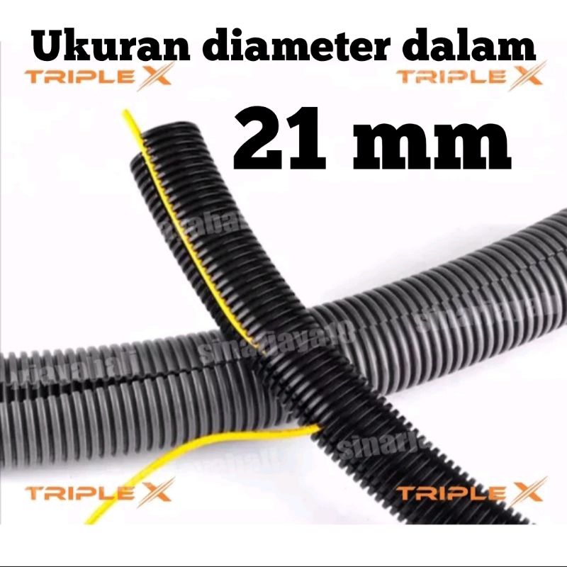 Jual spiral pembungkus kabel motor mobil 21mm selang selongsong ...