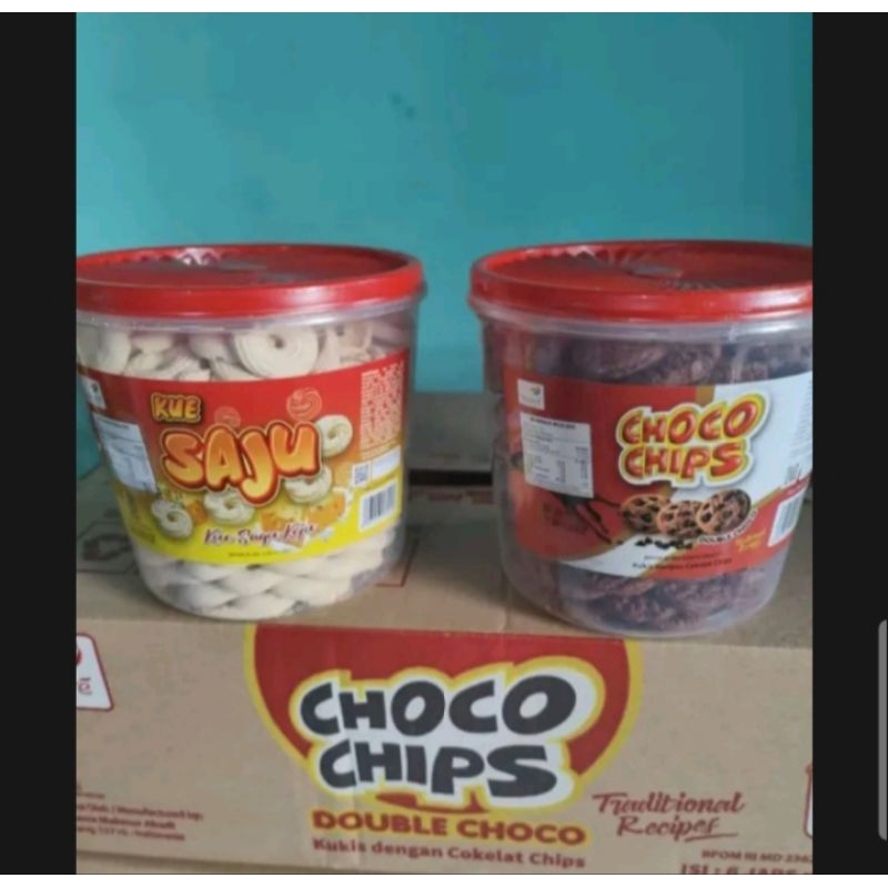 Jual Kue sagu keju ( Saju ) & Chococips toples 470gr | Shopee Indonesia
