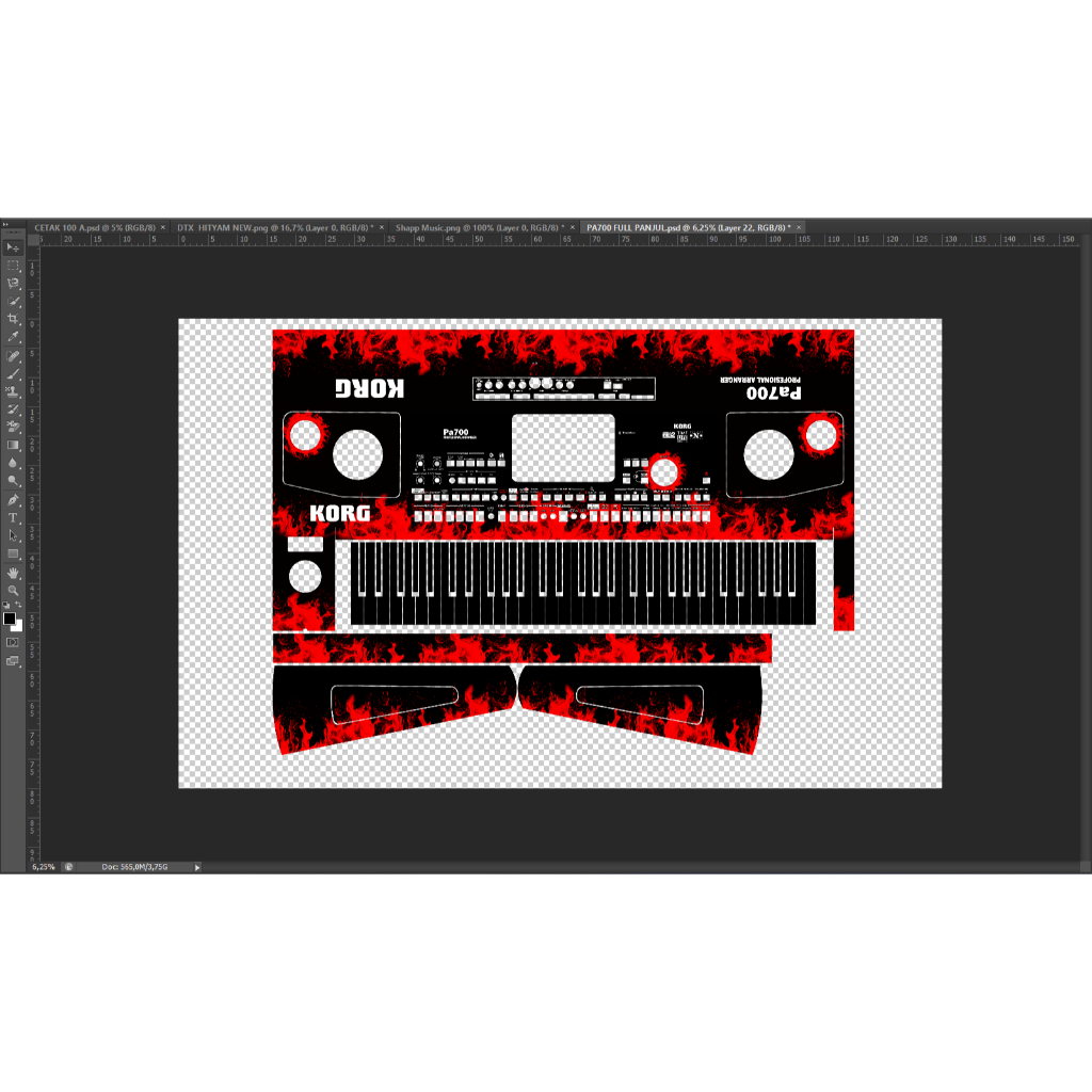 Jual STICKER KEYBOARD KORG PA700 READY STOK | Shopee Indonesia