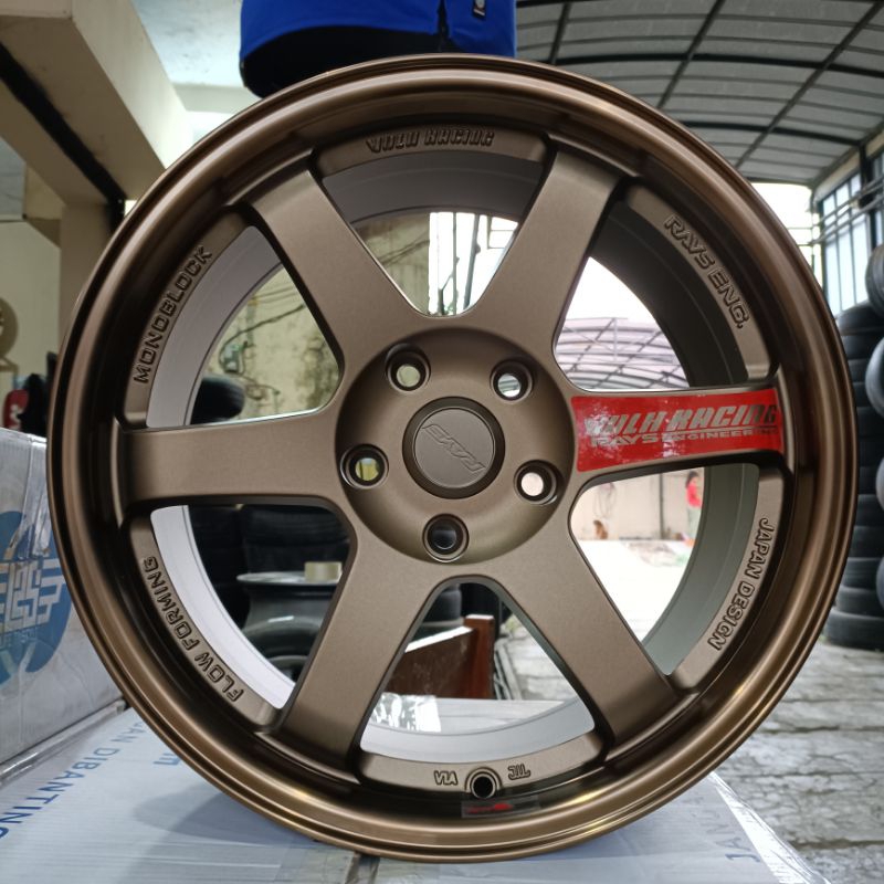 Jual VELG RACING RAYS TE37 SL RING 17 LEBAR 8 ET 40 PCD 5X114 | Shopee Indonesia