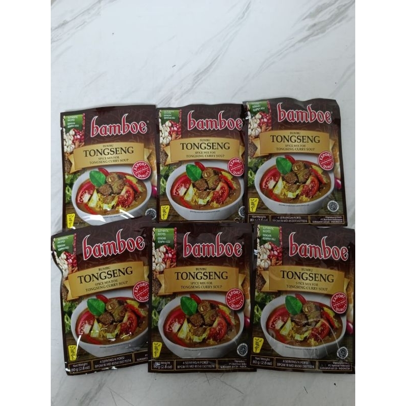Jual BAMBOE BUMBU TONGSENG INSTAN KEMASAN 80GR | Shopee Indonesia