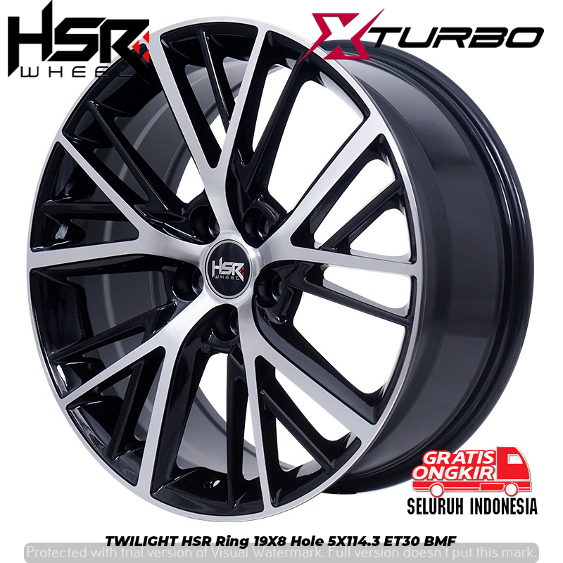 Jual VELG RACING HSR TWILIGH RING 18 COCOK UNTUK MOBIL ZENIX JUKE ALMAZ HARRIER DLL | Shopee ...