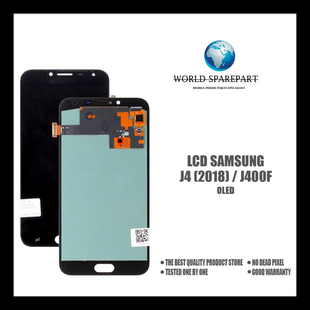 Jual LCD Samsung J4 J400F 2018 OLED Original 100% Fullset Touchscreen ...