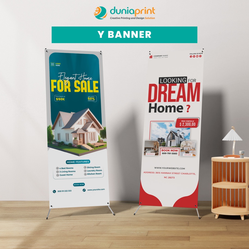 Jual Y Banner | Banner Jualan | Stand Banner | Banner Standing | Banner ...