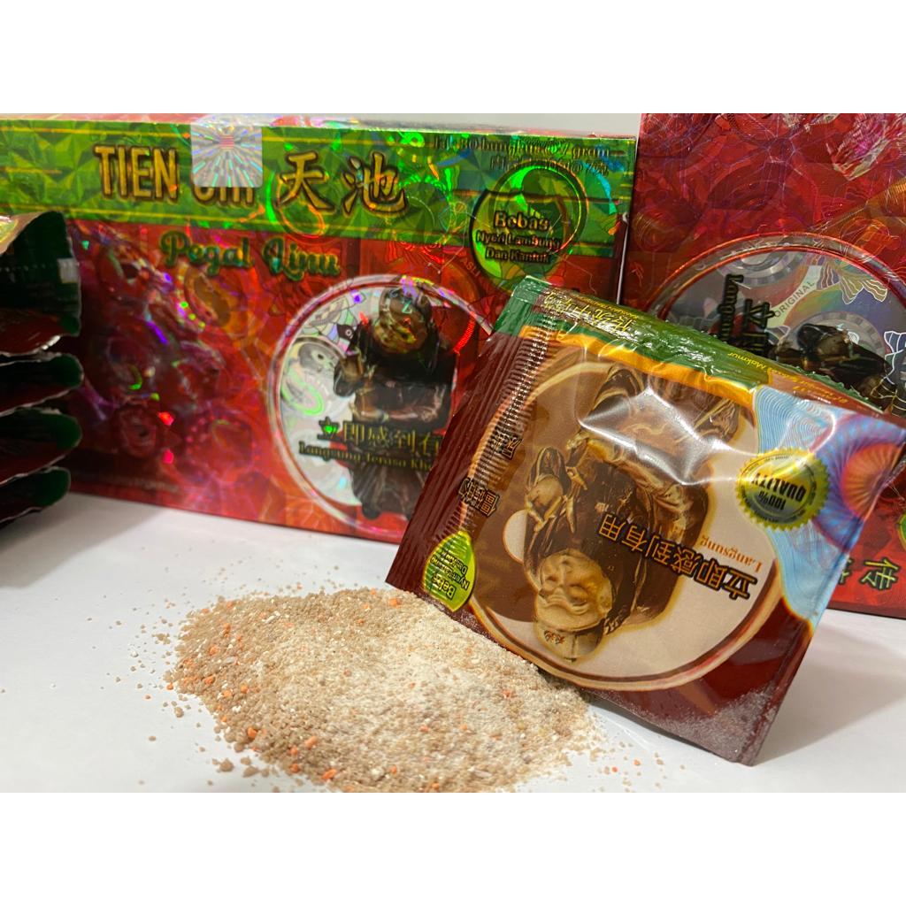 Jual Tien Chi Serbuk Original 1 Box Isi 30 Sachet / Tien Chi Pegal Linu ...