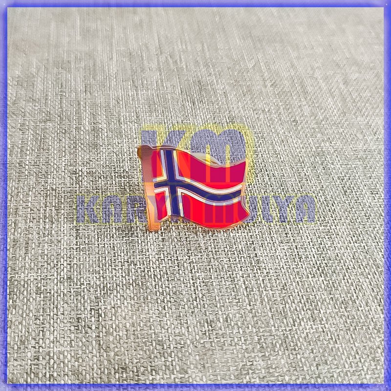 Jual Pin Bros Bendera Norwegia Flag Pin Murah Pin Bendera Negara ...