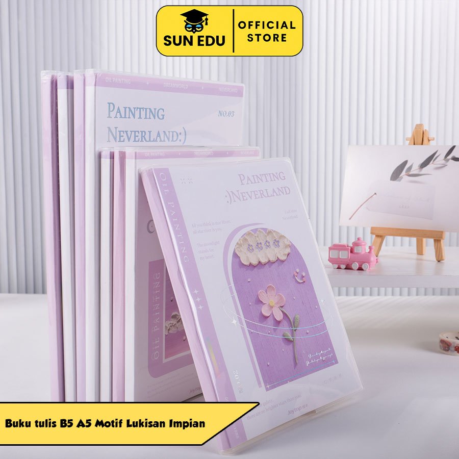 Jual Buku Tulis Pink Edition/ Buku Catatan Garis A5/ Buku Notebook ...