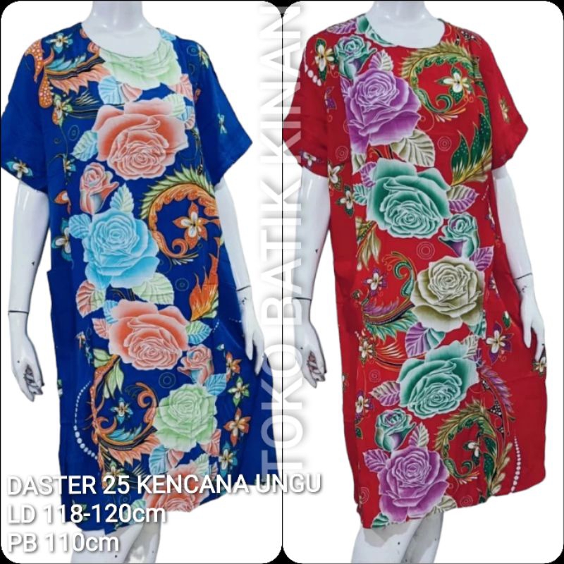 Jual DASTER KENCANA UNGU ORIGINAL MODEL 25 LEBEL BIRU | Shopee Indonesia