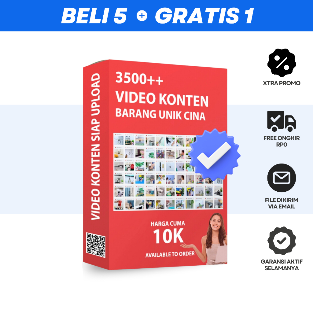 Jual [D-1012] PAKET DIGITAL | 3500++ VIDEO KONTEN BARANG UNIK CINA | Video Konten Viral Tanpa ...