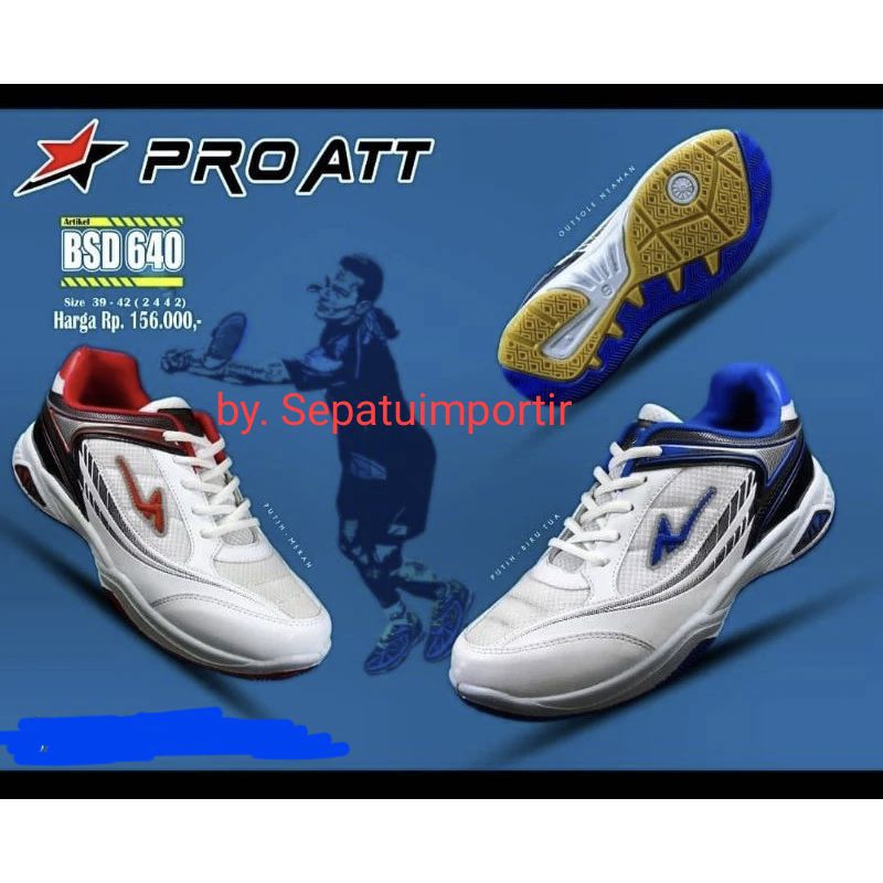 Jual [ORIGINAL] Sepatu Badminton Pro ATT BSD 640 / Sepatu sneakers / Sepatu Olahraga Running ...