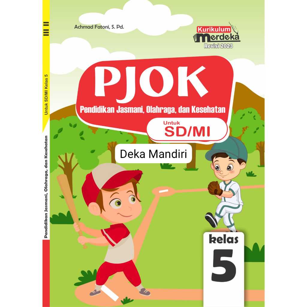 Jual Buku PJOK Untuk SD/MI Kelas 1 2 3 4 5 dan 6 Kurikulum Merdeka - Penerbit Wahana | Shopee ...