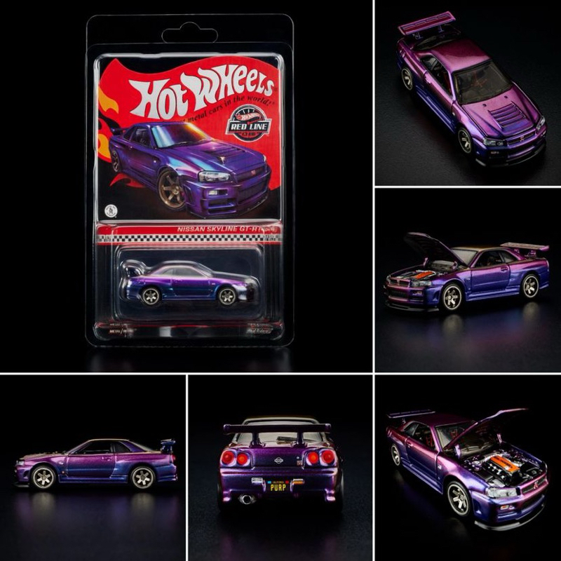 Jual Hotwheels RLC Nissan Skyline R34 GT-R Purple Chameleon | Shopee ...