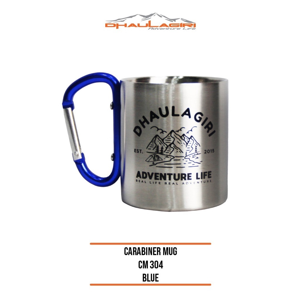 Jual MUG CARABINER DHAULAGIRI CM 304 ULTRALIGTH GELAS CAMPING BERGAMBAR ...